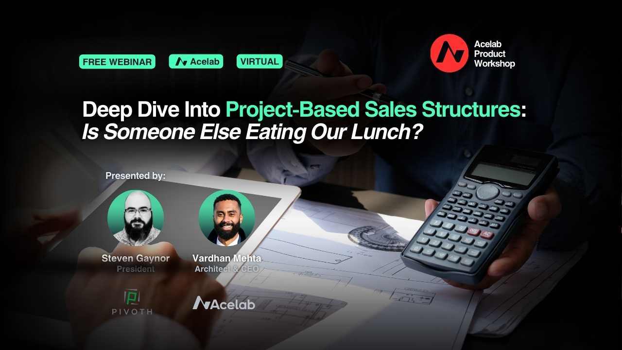 Webinar | Deep Dive: Maximizing Project-Based Sales Webinar | Deep Dive: Maximizing Project-Based Sales